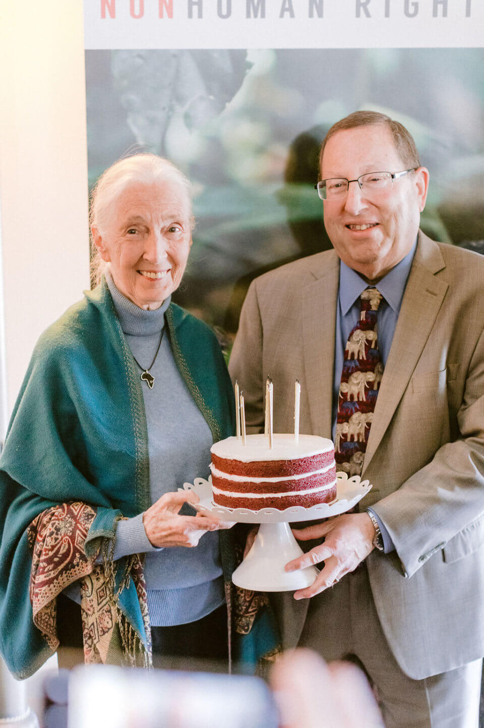 NhRP Board Member Jane Goodall: "Never give up" | Nonhuman Rights Project